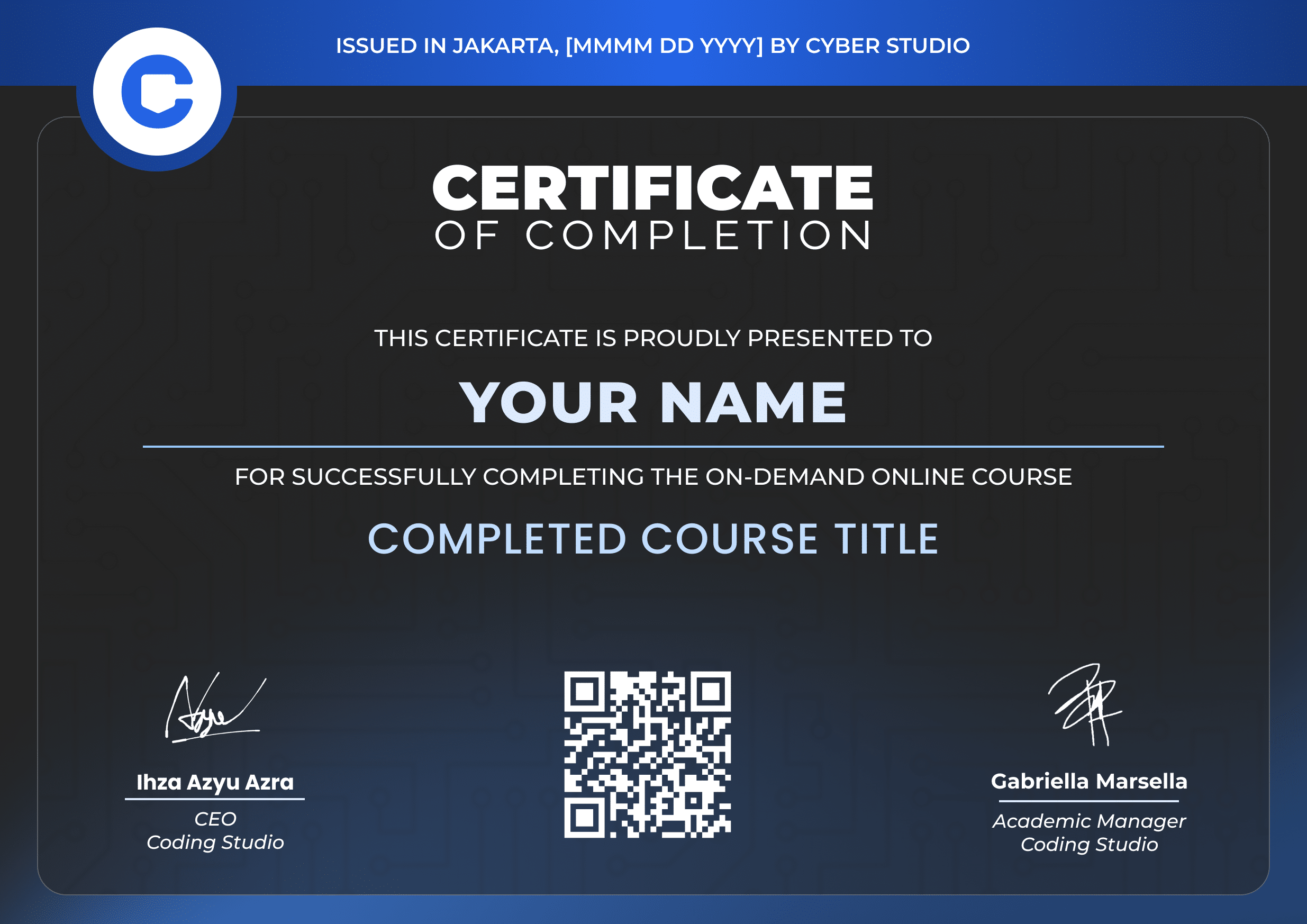 Paket Kursus - Cyber Studio